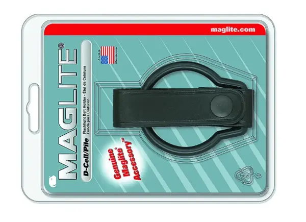 Maglite D-cell Plain Leather Belt Holder | JP Cases
